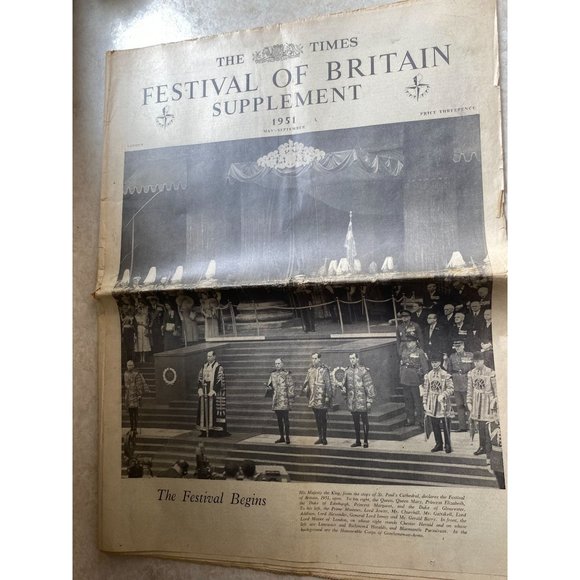 The Times Festival Of Britain | Accents | The Times Festival Of Britain Supplement Mayseptember ...